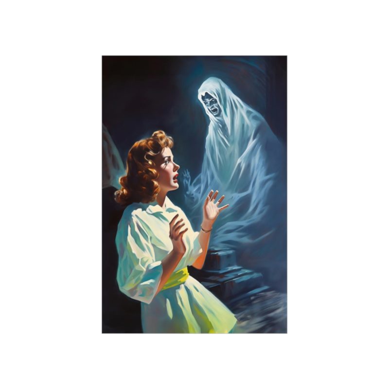 Haunted Reflections - Terribleposters.com